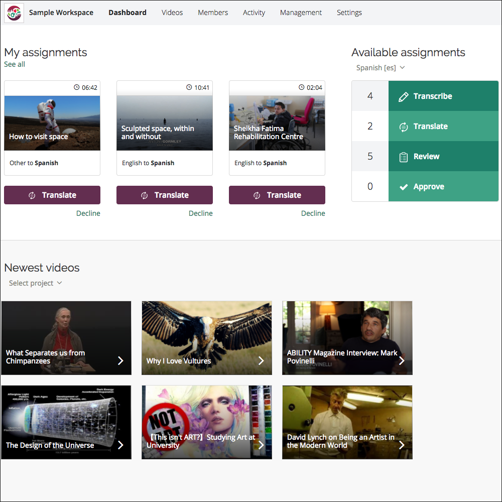 Video Translation and Accessibility at Scale – Amara Enterprise